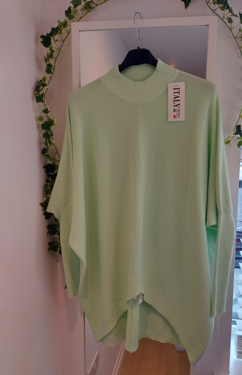 New Lux Spring Jumper Mint Green – Posh Bees Boutique